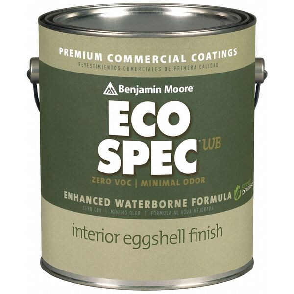 Benjamin Moore Interior Paint, Eggshell, White Dove, 1 gal. N37406001 ...