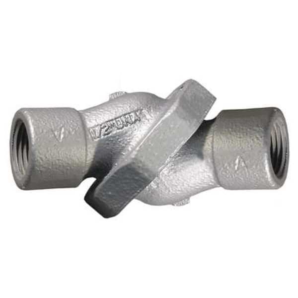 Appleton Electric IMC Elbow, 3/4 in, Threaded, Iron, Powder Coated ...