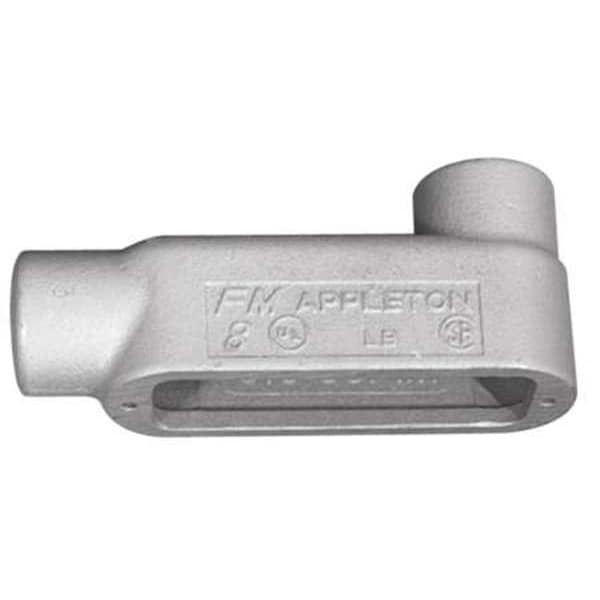 Appleton Electric Conduit Outlet Body, Iron, 3-1/2 In. LB98 | Zoro