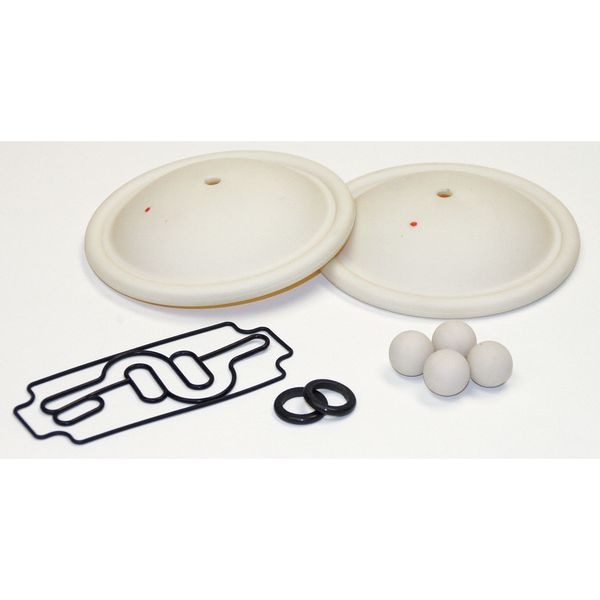 Pumper Parts Elastomer Kit, 1-1/2 In Pump, Santoprene PP04-9554-58 | Zoro