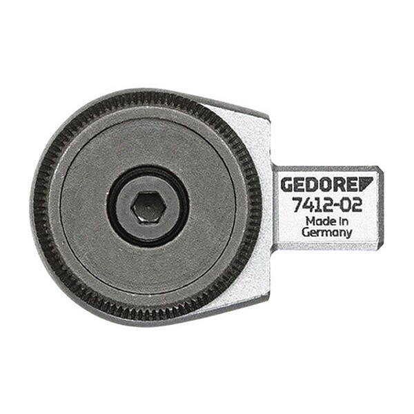 Gedore Torque Wrench Head, Ratchet, 9x12, 1/2" 7412-02 | Zoro