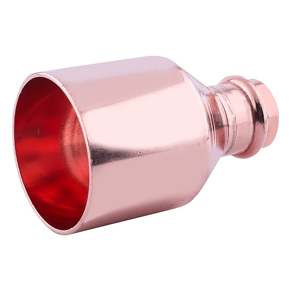 Zoro Select Strt, Copper, FTG 2 in, Press-fit 1/2 in 816YP5 | Zoro