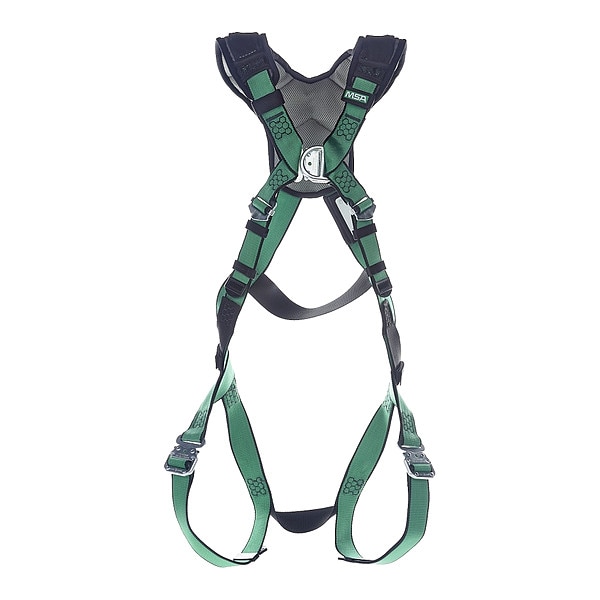 Msa Safety Fall Protection Harness, XS, Polyester 10206108 | Zoro