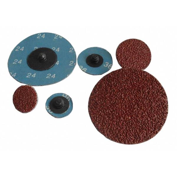 Westward Cloth Disc, 3In, 60 Grit, TR, PK25 11A089 | Zoro