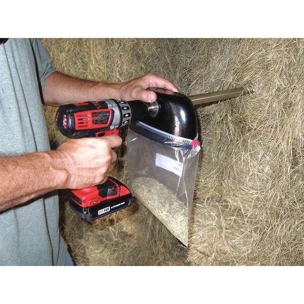 Best Harvest Hay Probe Sampler w/Bagger, 18in BHP550C | Zoro
