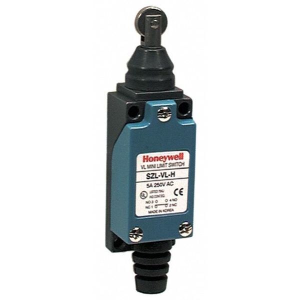 Honeywell Micro Switch General Purpose Limit Switch, Plunger, Roller, 1NC/1NO, 5A @ 240V AC SZL ...