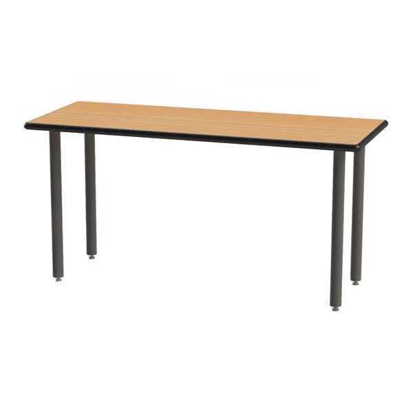 Greene Manufacturing Table, Tubular Legs, 36"Dx72"Wx28"H SRTI-3672 | Zoro