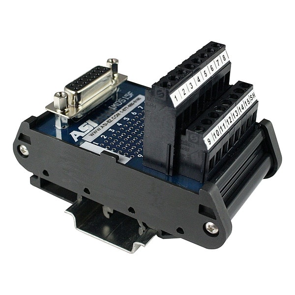 Asi Module, DIN Rail, 2.5 A, 125V, 50.6 mm W 11003 | Zoro