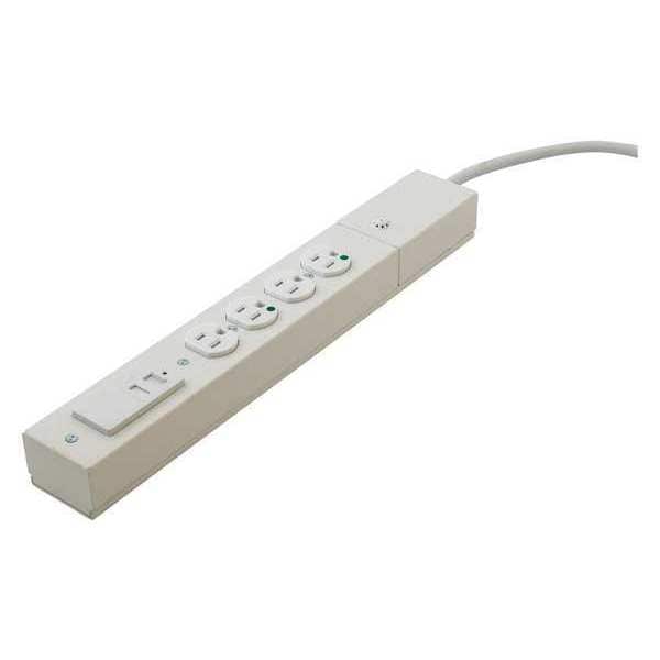 Hubbell Wiring Device-Kellems Power Strip, Surge, Hospital Grade, USB ...