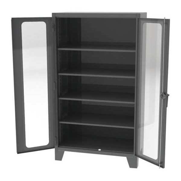 Greene Manufacturing Shelving Storage Cabinet, 54 in H, 36 in W, 3 ...