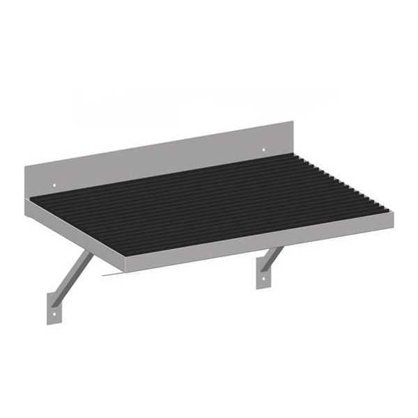 Greene Manufacturing Wall Mount Arc Table, 48"x24", Grate Top GT-674 | Zoro