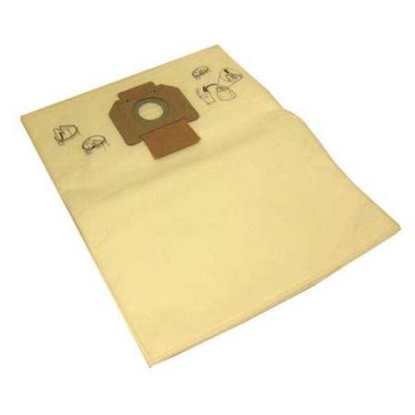 Nilfisk Vacuum Bag, Fleece Filter, 5 PK 302004004 | Zoro