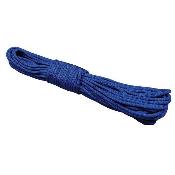 All Gear Round Braid Ppl Rope, 3/16In dia., 100ft L AGUH316100 | Zoro