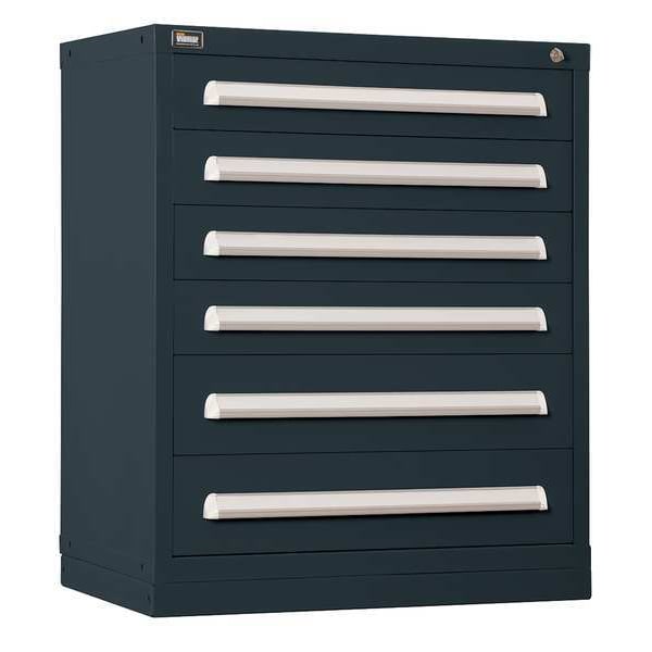 Vidmar Modular Drawer Cabinet, 37 In. H, 30 In. W SCU1910ALBK | Zoro