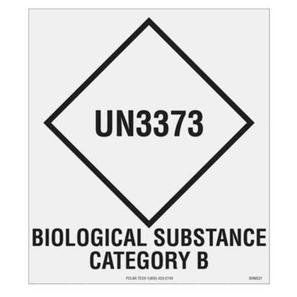 Polar-Tech Biohazardous & Substance Category B Label BHM527 | Zoro