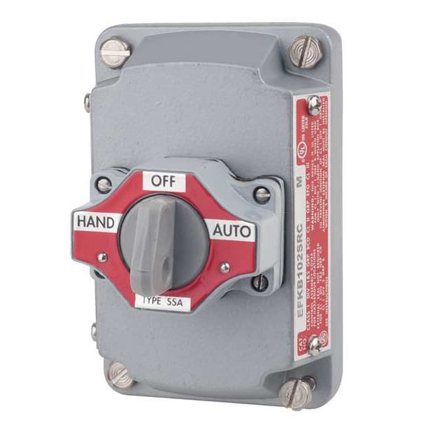 Appleton Electric Selector Switch with Cover, 3 Position EFKB-102-SRC ...