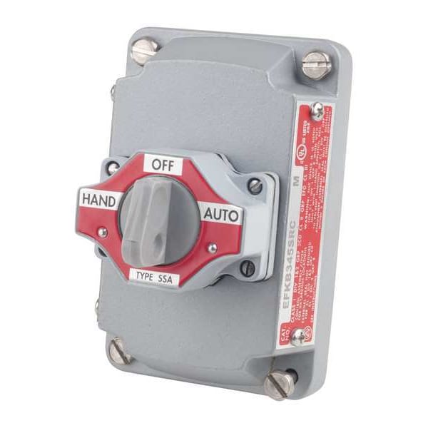 Appleton Electric Selector Switch with Cover, 3 Position EFKB-345-SRC ...