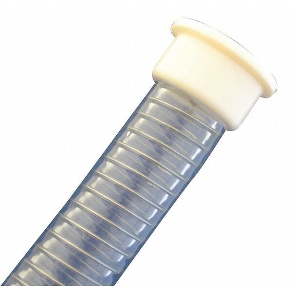 Rubberfab 1" x 4 ft. PVC Tri-Clamp Hose Assembly 16RFPVW24TC24TCM48 | Zoro