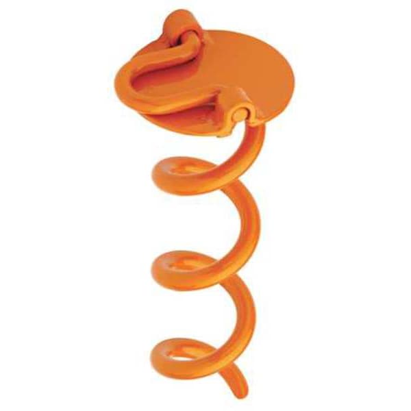 Vortex Spiral Folding Ring Anchor,8 In. (ANCHFR8-ORG-A) | Zoro