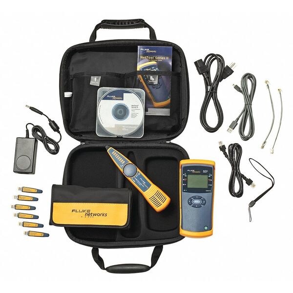Fluke Networks Network Tester, Ethernet LAN NTS2-NSKIT | Zoro