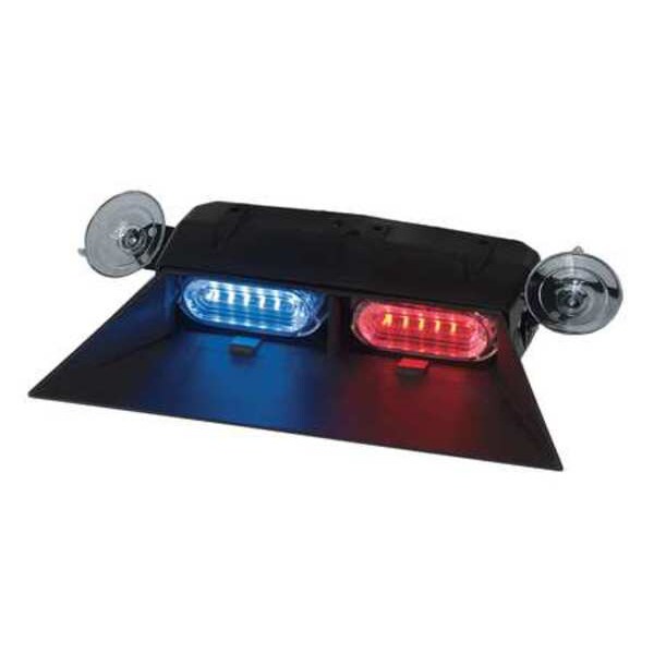 Code 3 Dual Hd Dash/Deck Light, LED, Red/Blue, 7 W ESX2VS-RB | Zoro