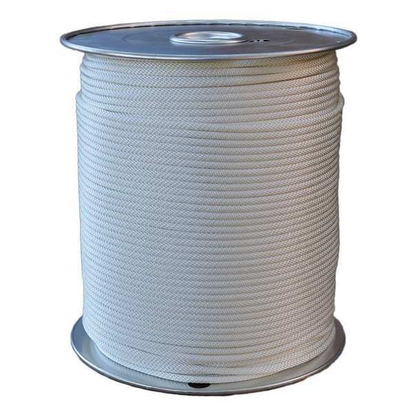 All Gear Rope, PES, Braided, 3/16 In. dia., 500 ft. L AGSBP316500 | Zoro