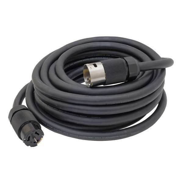 Hubbell Wiring Device-Kellems Temporary Power Cord, 50A, 100 ft, 125 ...