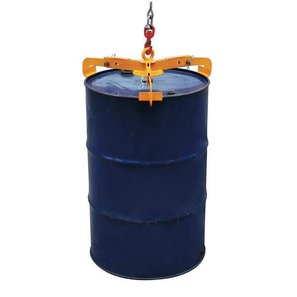 Dayton Drum Lifter, Open Head, Hoist Mounted 12R540 | Zoro