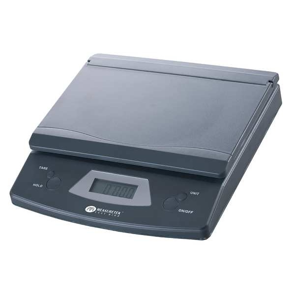 Measuretek Digital Compact Bench Scale 25 lb./10kg Capacity 12R969 | Zoro