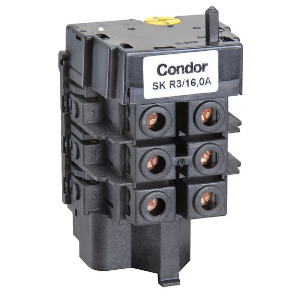 CONDOR USA, INC Thermal Overload,10 to 16A,3-Phase,MDR3 (SK-R3/16) | Zoro