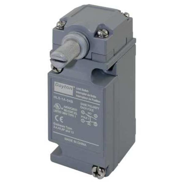 Dayton Heavy Duty Limit Switch, No Lever, Rotary, SPDT, 10A @ 600V AC ...