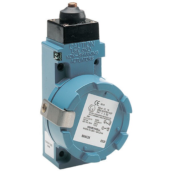 Honeywell Micro Switch Explosion Proof Limit Switch, Plunger, 2NC/2NO ...