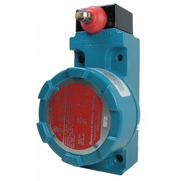 Honeywell Micro Switch Explosion Proof Limit Switch, 1NC/1NO, Actuator ...