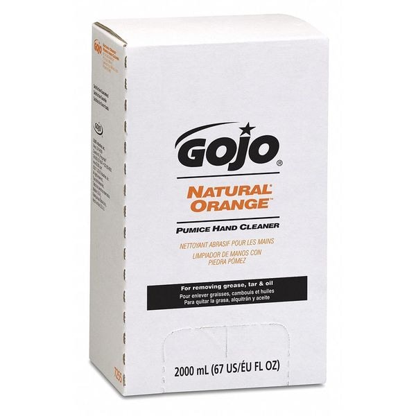 Gojo 2000 ml Liquid Hand Cleaner Cartridge, 4 PK 7255-04 | Zoro