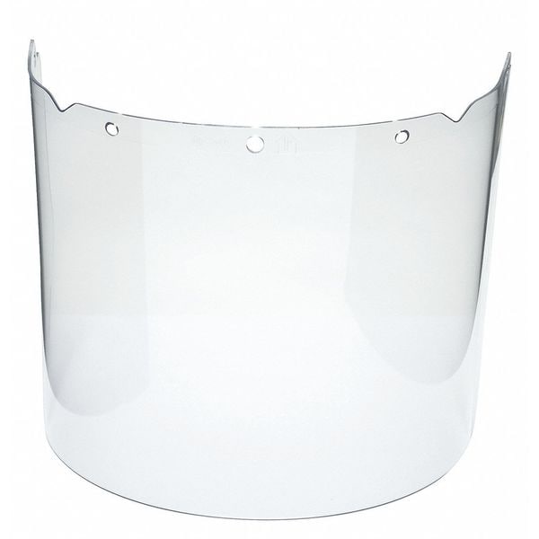 Msa Safety V-Gard Visor, Propionate, Clear, Molded, (8"x17"x.098 ...