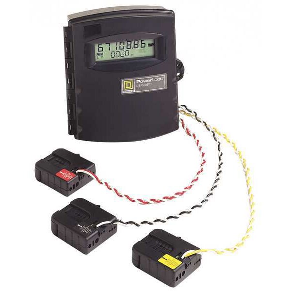 Square D Energy Meter, LCD, 120/208VAC Wye EME3084 | Zoro