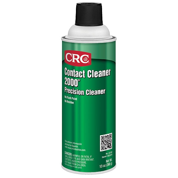 Crc Contact Cleaner, Aerosol Spray Can, 13 oz, Liquid 03150 | Zoro