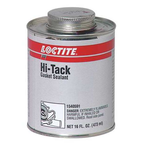 Loctite Solvent Based Gasket Sealant, 1 pt, Red, Temp Range -65 to 500 ...