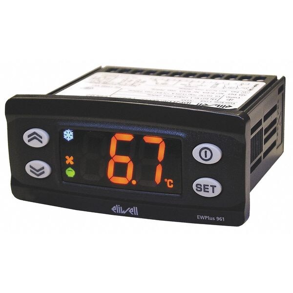 Eliwell Temperature Control, Digital, SPST, 240V EWPLUS961-230 | Zoro