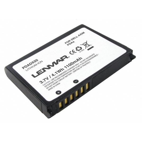 Lenmar PDA Battery, 3.7V, 1100mAh, For Dell PDADX50 | Zoro