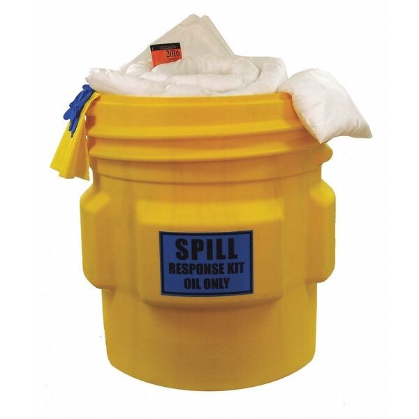 Crc Spill Kit, 65 gal. Pail, Oil Only 14372 | Zoro