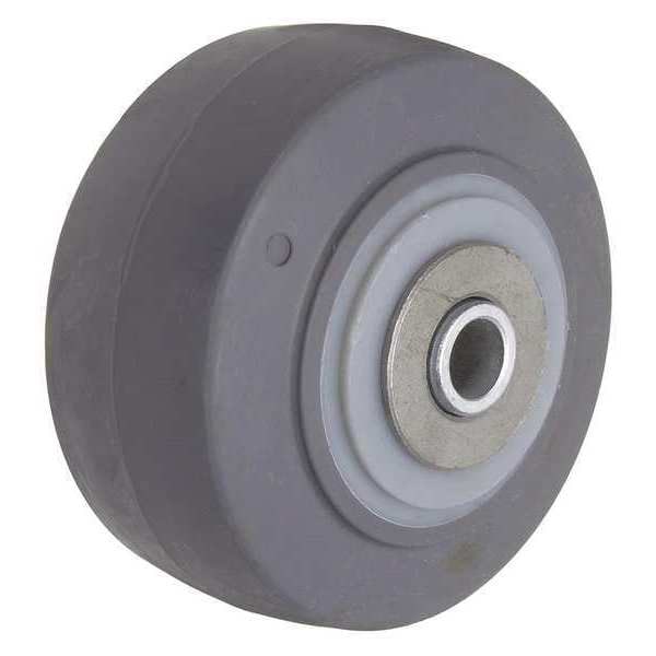Rwm Thermal Plastic Rubber Wheel, 4x2" RPR-0420-08 | Zoro