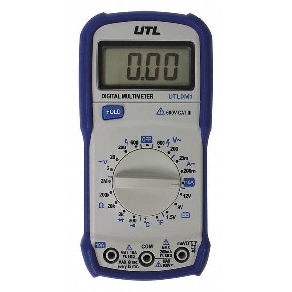 Uei Test Instruments Manual Ranging Digital Multimeter UTLDM1 | Zoro