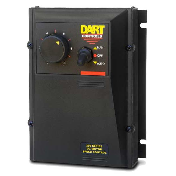 Dart Controls DC Speed Control, 90/180VDC, 10A, NEMA 4X 253G-200E-7 | Zoro