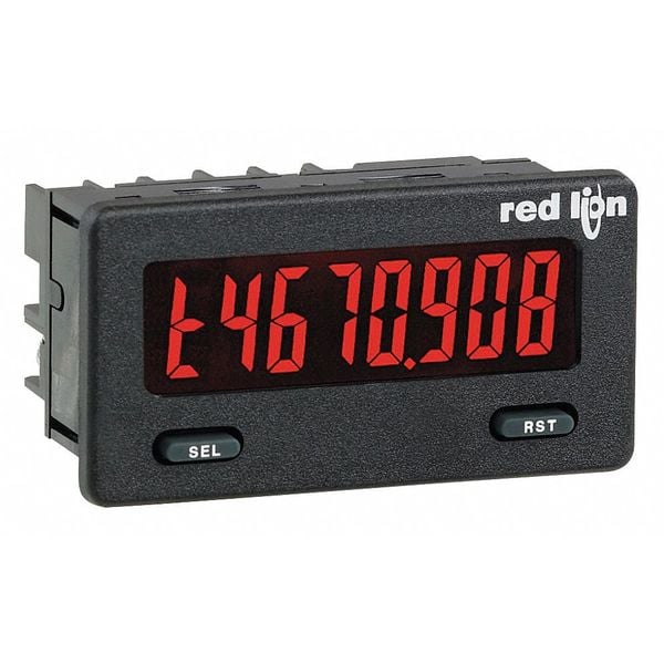 Red Lion Controls Preset Timer & Cycle Counter w/Backlight CUB5TB00 | Zoro