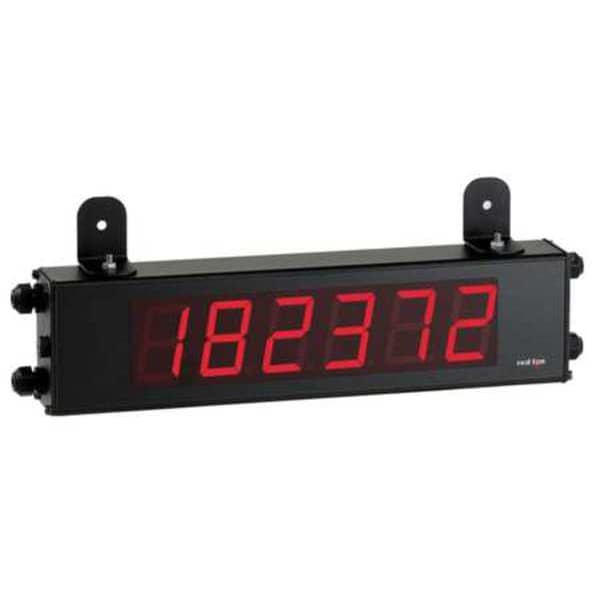 Red Lion Controls Counter, 6 Digits, 1 Preset, Red LED LD200600 | Zoro