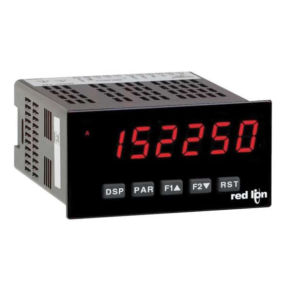 Red Lion Controls Electronic Counter, 6 Digits, 2 Preset, LED PAXC0020 ...