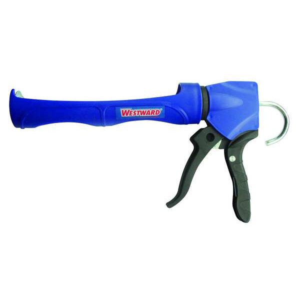 Westward Dripless Caulk Gun, 10 oz Container Size, Plastic, 12:01 ...