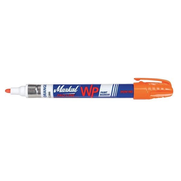 Markal Paint Marker, Medium Tip, Orange Color Family, Paint 96936 | Zoro