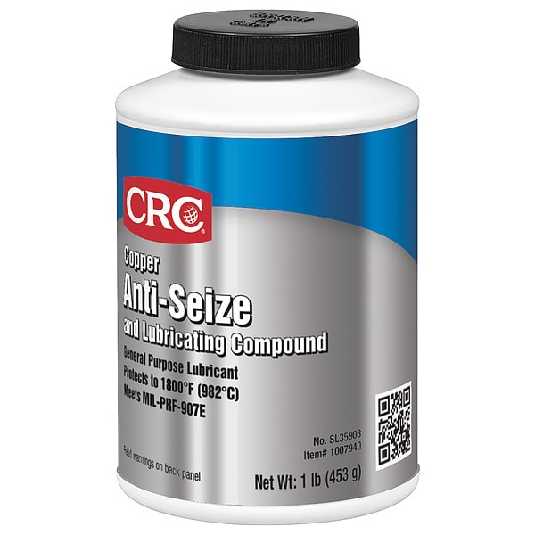 Crc Anti-Seize, 16 oz, Copper, Brush Top Bottle SL35903 | Zoro